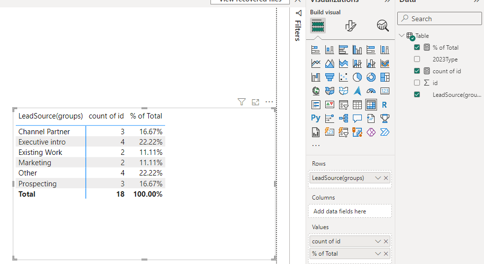 Percentage Calculation - Microsoft Fabric Community