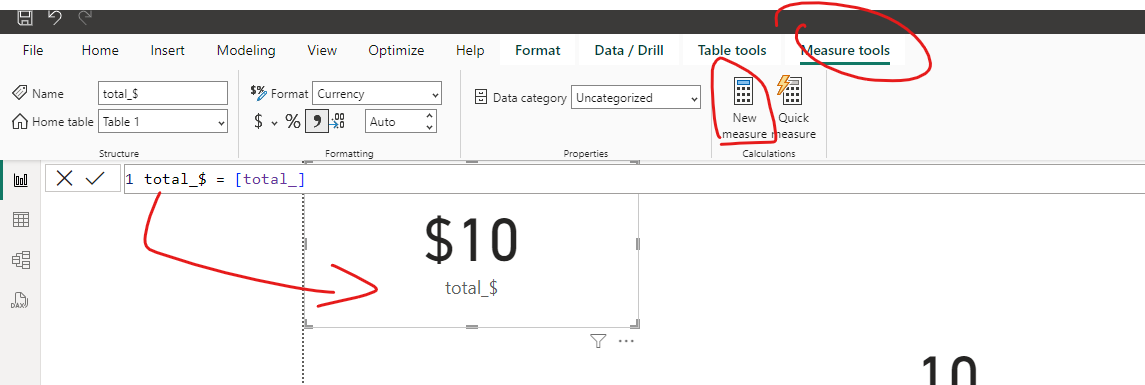Currency visual AND Whole Number visual on same sh... - Microsoft Fabric Community