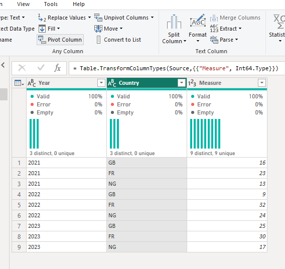 Solved: Power Query - How to use the values in one field a ...