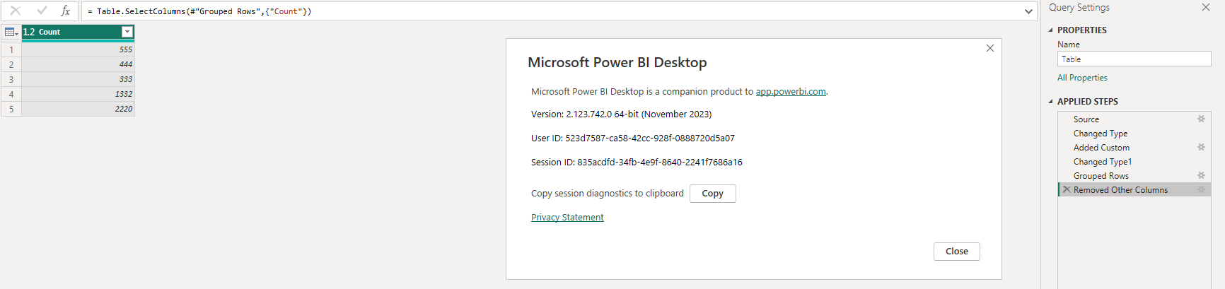 White screen on Power Query Settings - Microsoft Fabric Community