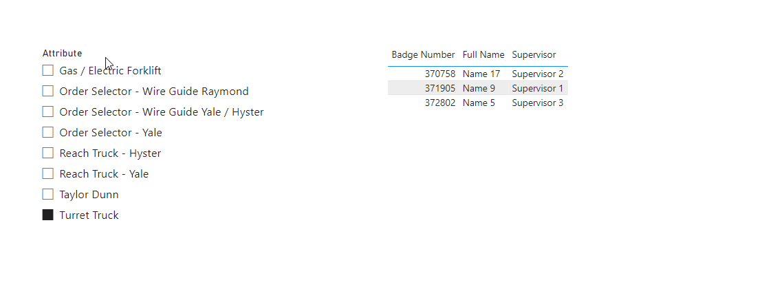 How to slice data in table by Column Criteria. Equ... - Microsoft ...