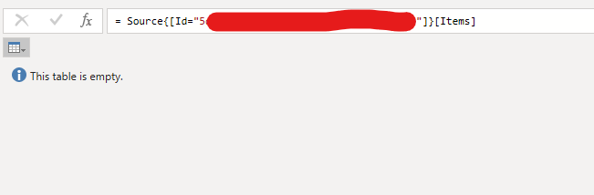 PowerQuery with SPO list data source showing only ... - Microsoft ...