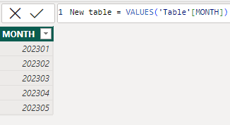 Freeze table even if filter used - Microsoft Fabric Community