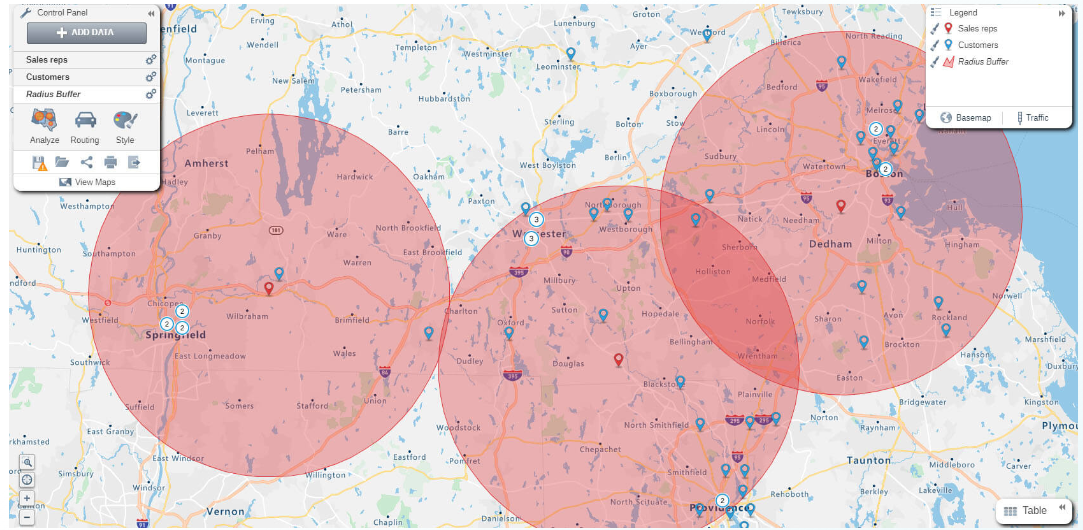 PowerBI for more than 1 radius mapping? - Microsoft Fabric Community