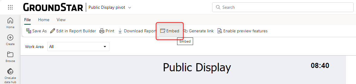 How to run paginated reports in full screen mode? - Microsoft Fabric ...