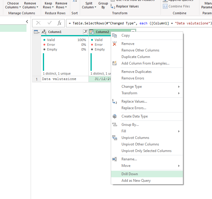 Power Pivot reference to a single fixed value pres... - Microsoft ...