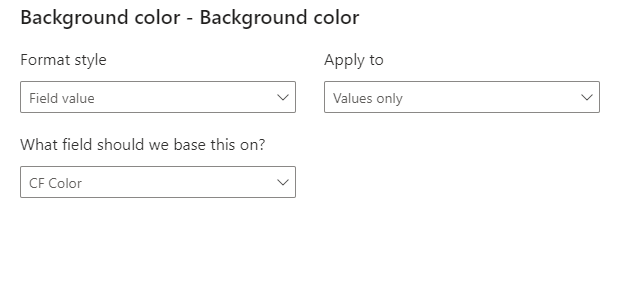 Matrix table with colour rules - Microsoft Fabric Community