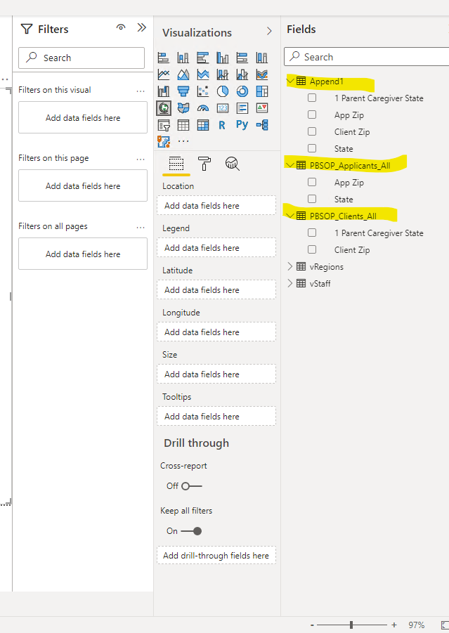 zipcode heat map with multiple values - Microsoft Fabric Community