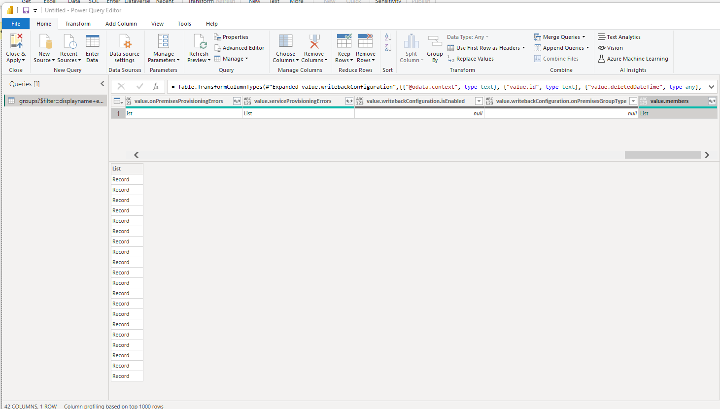 Using Graph API as a data source in Power BI - Microsoft Fabric Community