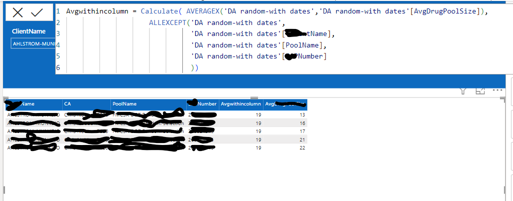 Calculating average based on different column. - Microsoft Fabric Community
