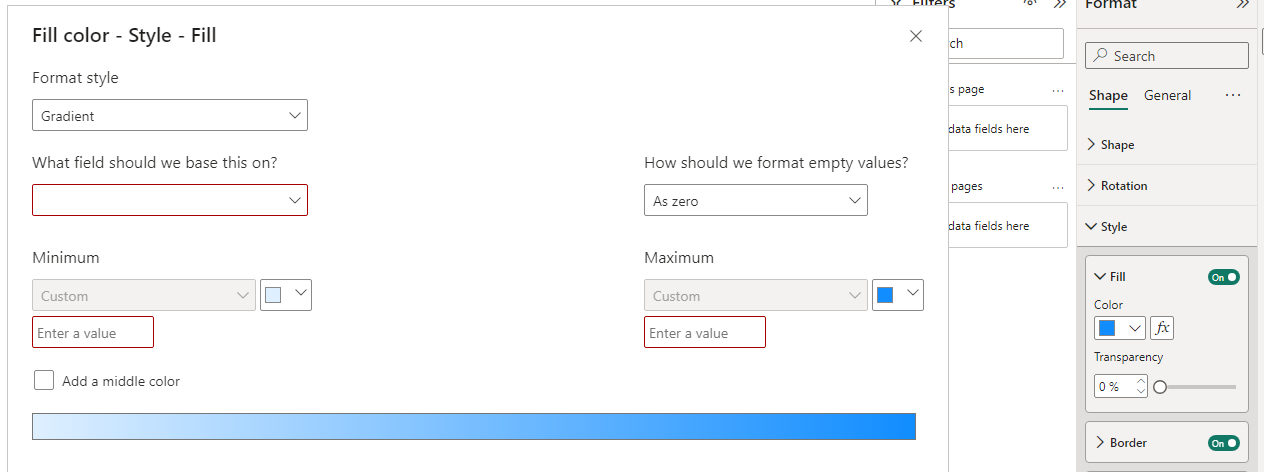 Solved: Apply a measure to a shape - Microsoft Fabric Community