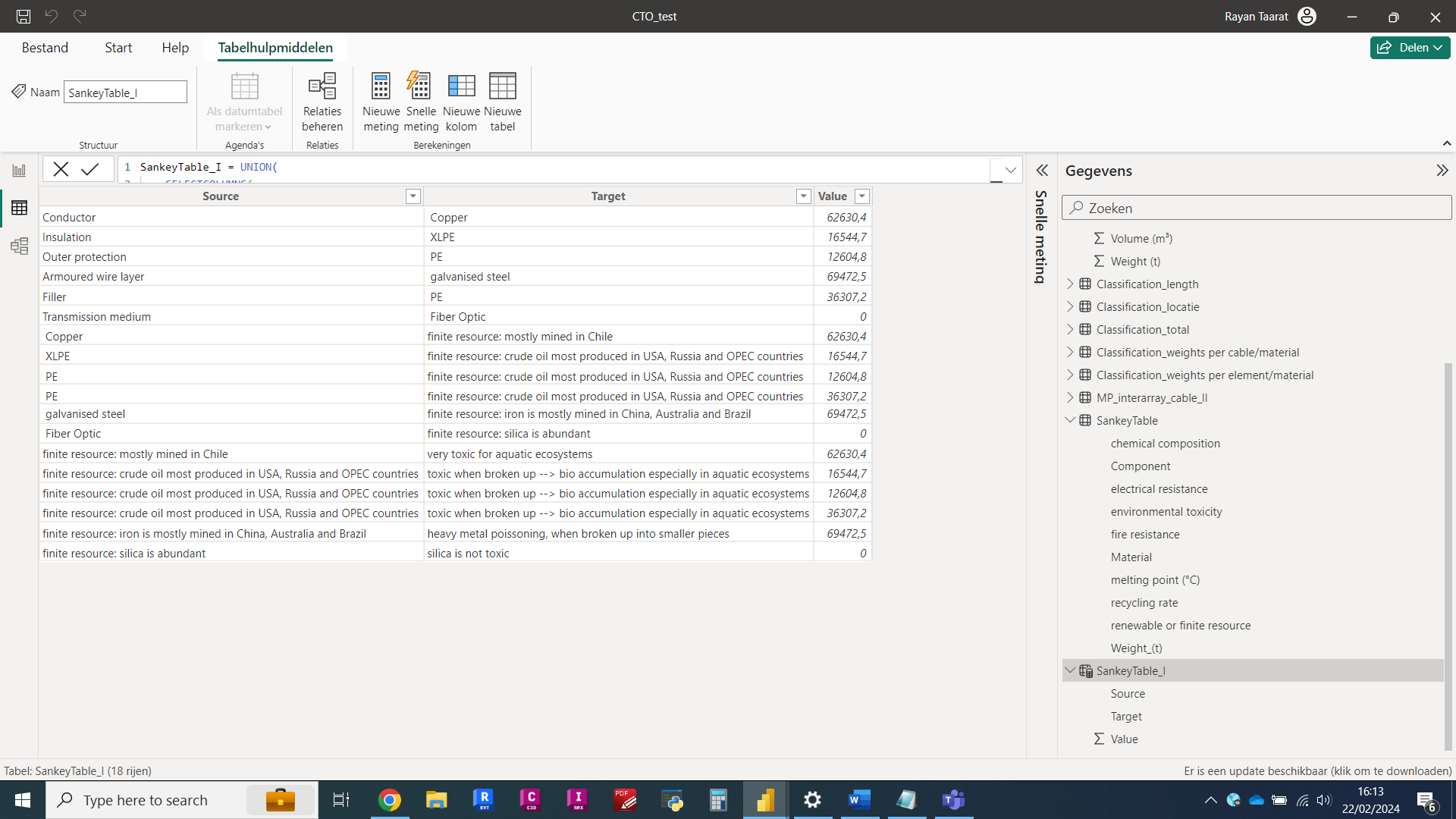 Interaction between multilevel Sankey Diagram and ... - Microsoft ...