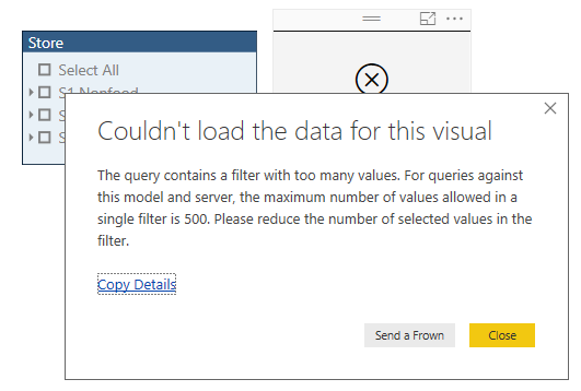 Error-Message: Can't display the visual / Couldn't... - Microsoft ...