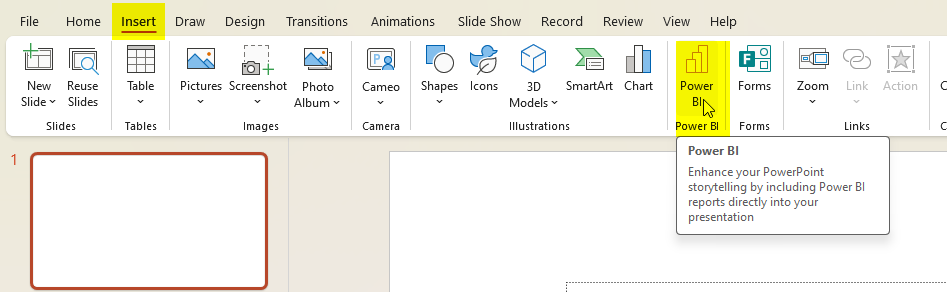 Solved: Power BI Add-In in power point is completely blank ...