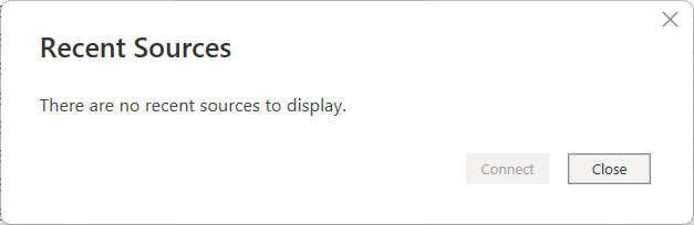 Power BI Desktop "Recent sources" are not preservi... - Microsoft ...