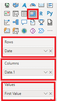 Inverted column grid possible? - Microsoft Fabric Community