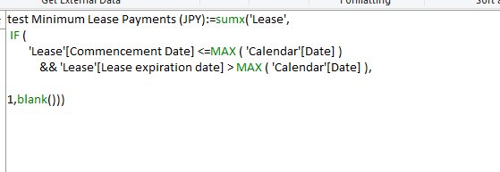 Lease amortization schedule data model - Microsoft Fabric Community
