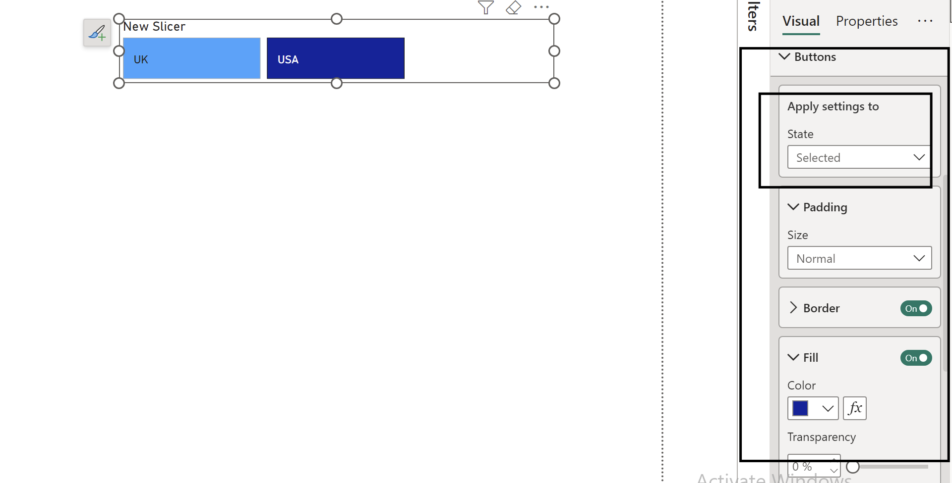 Solved: Change Slicer colours to Corporate Brand colours - Microsoft ...