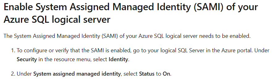 Solved: Azure SQL DB Mirroring Issue - Microsoft Fabric Community