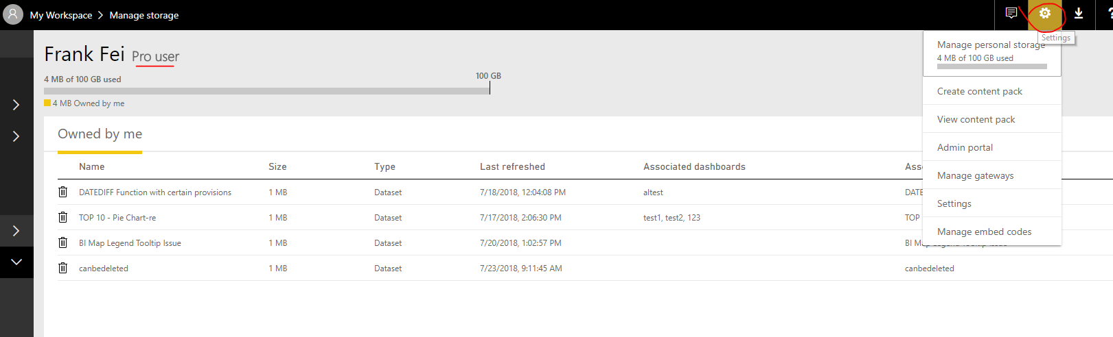 Manage Administrator Profile - Microsoft Fabric Community
