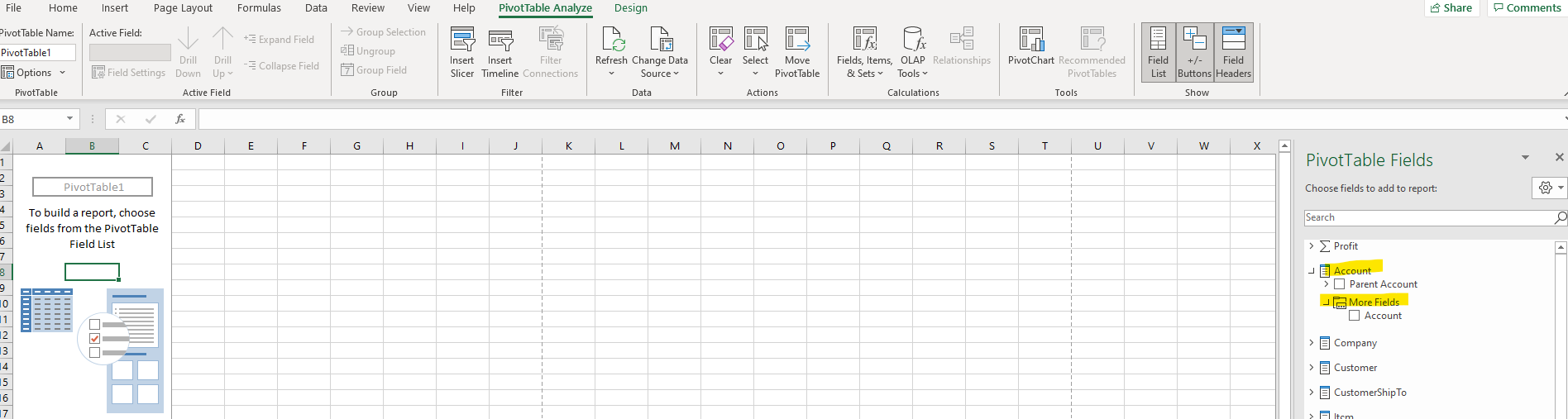 Analysis services cube- Show all fields when Hiera... - Microsoft ...