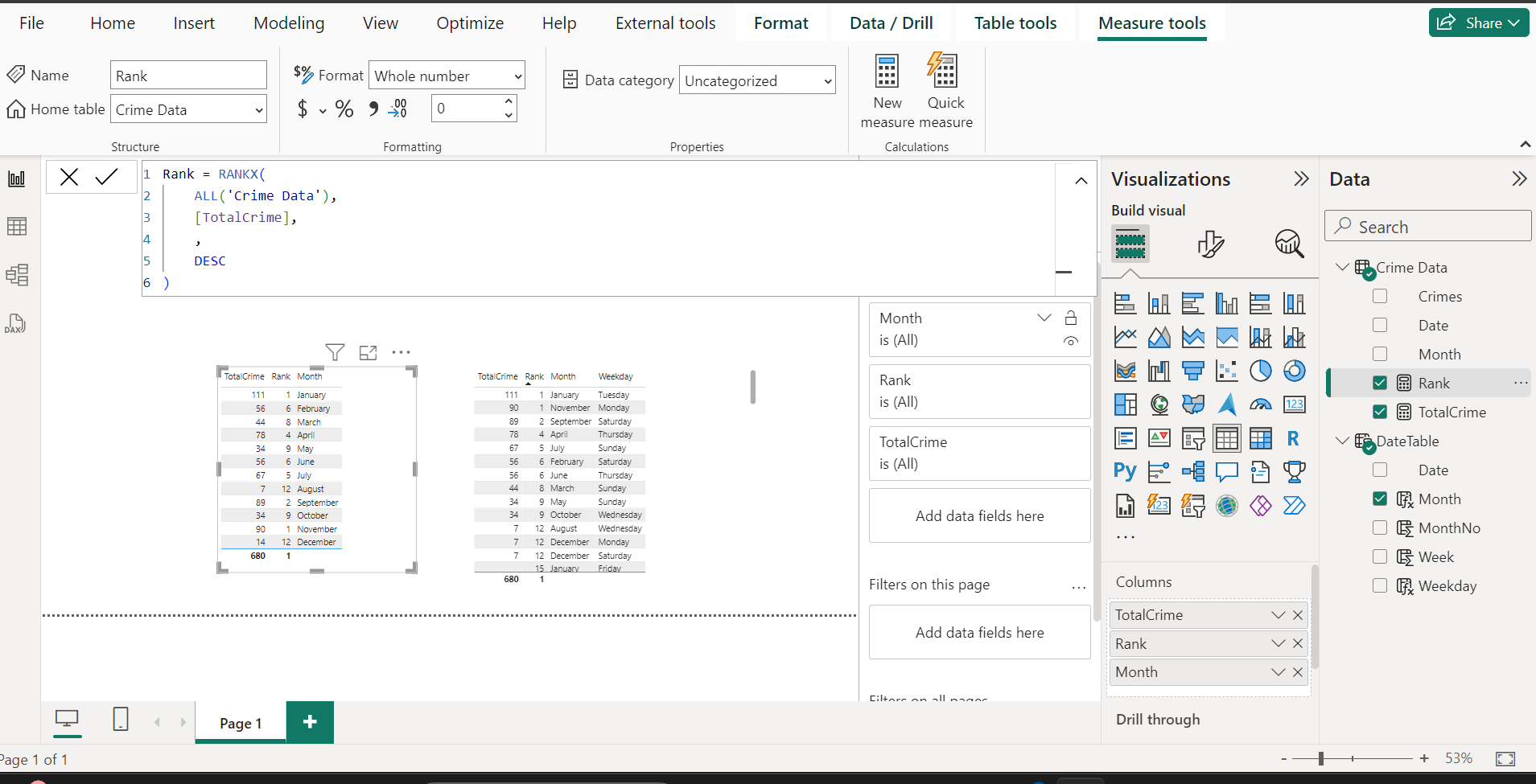 Solved: dax | ranking by a measure to a monthly list - Microsoft Fabric Community