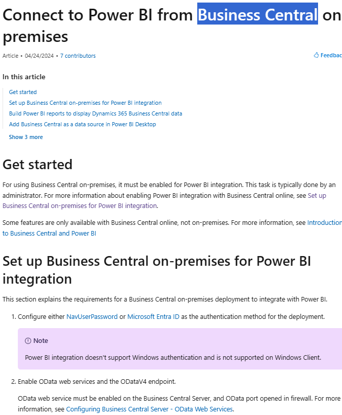 Solved: Power BI BC Consolidated View Credential Issue - Microsoft ...
