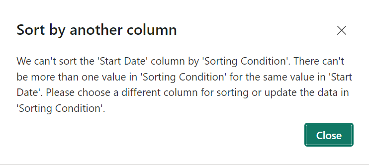 Solved: Sort dates in month order for bar chart visual - Microsoft ...