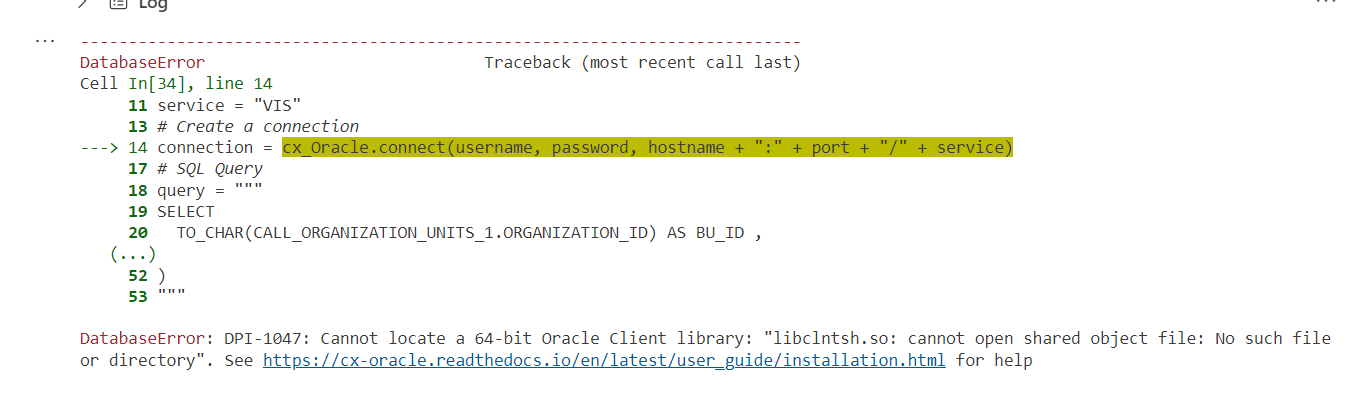 Issue while running python query in Fabric Noteboo... - Microsoft ...