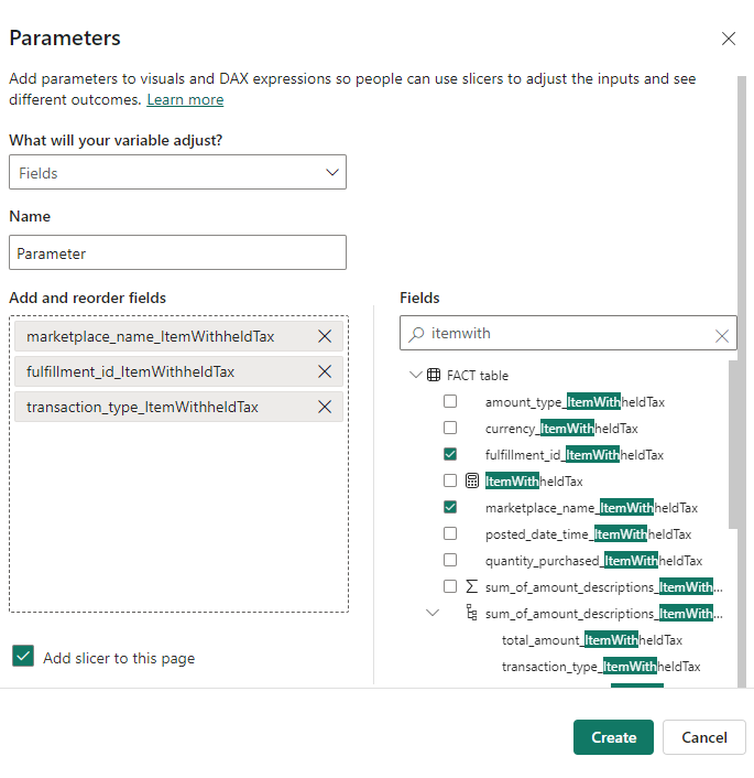 Field Parameters not working - Microsoft Fabric Community