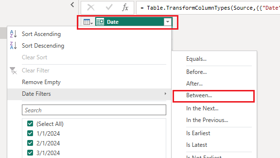 Solved: Using a calculated date to filter all visuals and ...