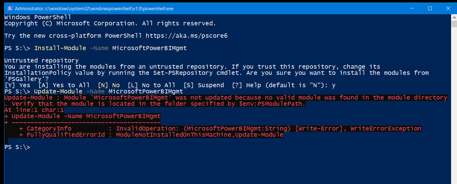 Solved: powershell makes no sense - Microsoft Fabric Community