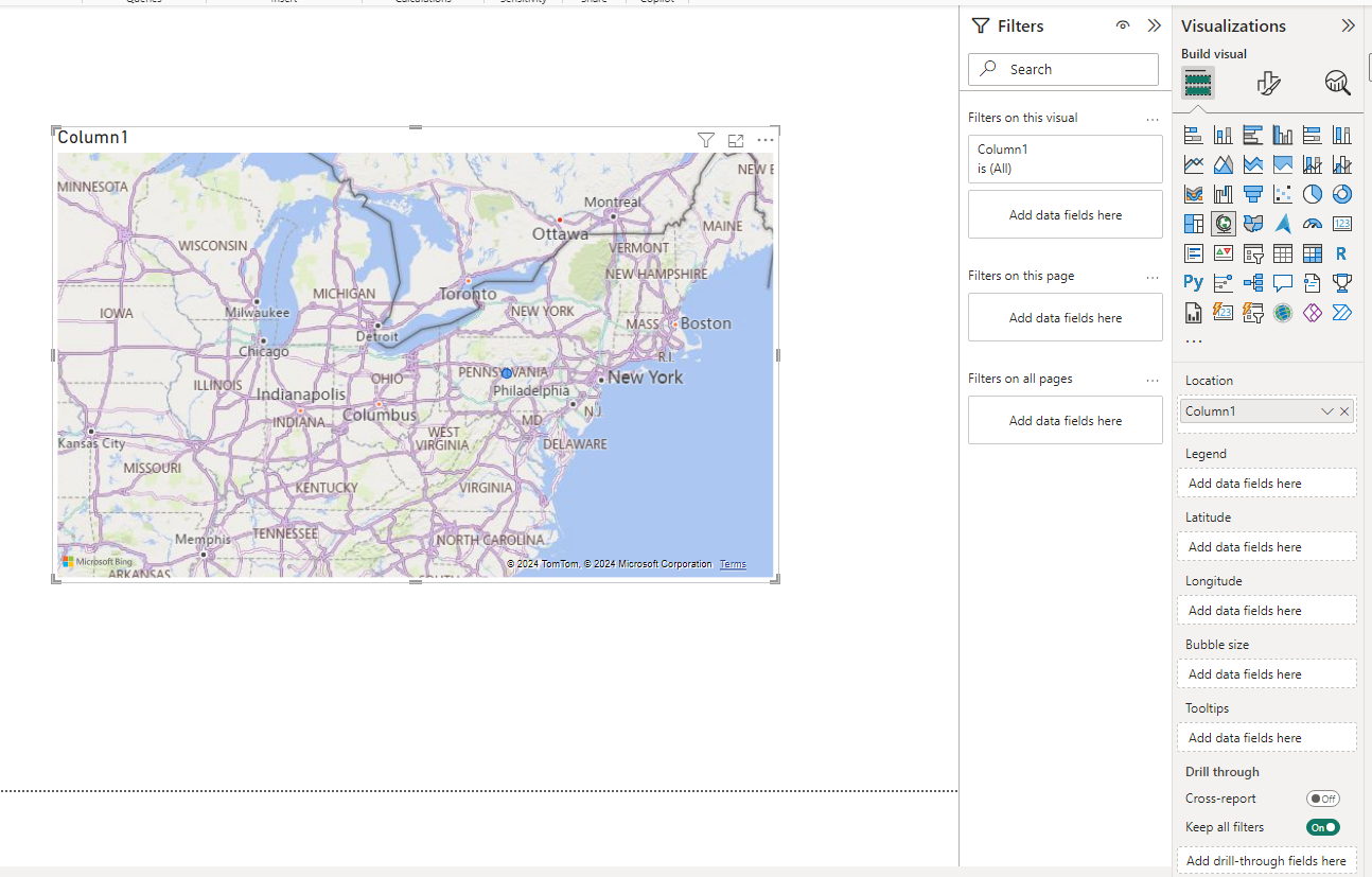 Power BI Map Viz not working - Microsoft Fabric Community