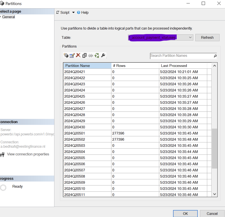 Understand the incremental refresh partitions - Microsoft Fabric Community