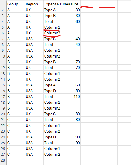 Solved: how to add two comment column in matrix - Microsoft Fabric ...