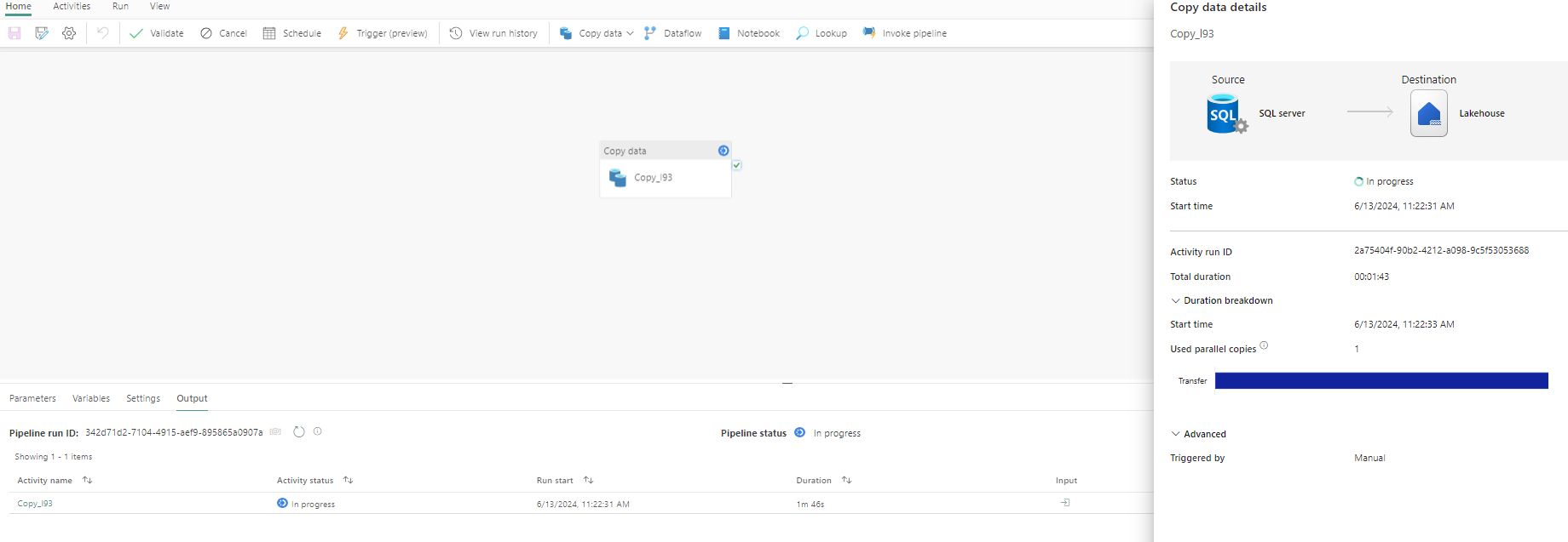 Solved: On Prem SQL Server to Fabric Lakehouse - copy data ...