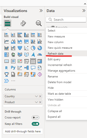 Single table refresh not working in June 2024 vers... - Page 2 ...