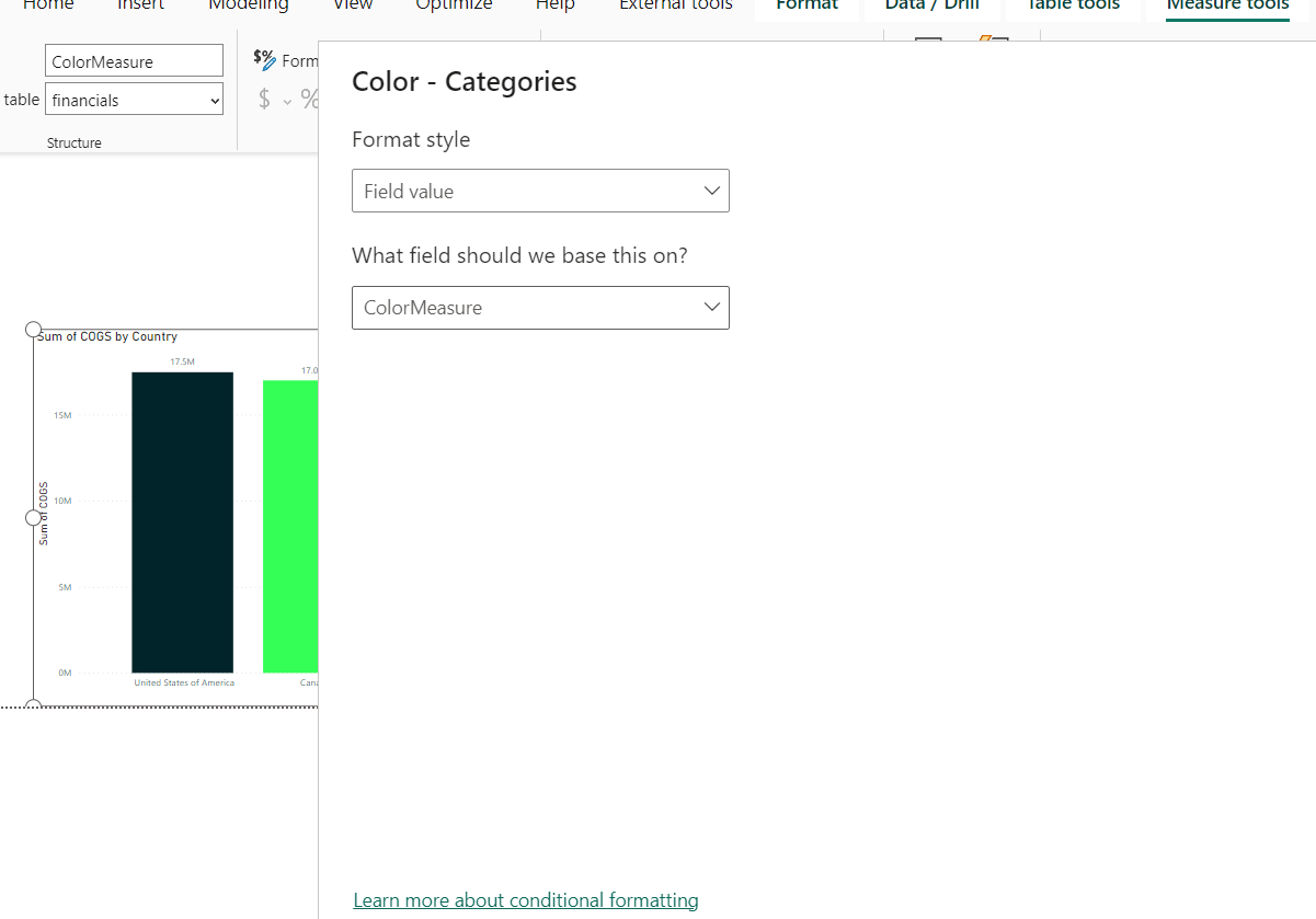 Solved: Color coding for a visual - Microsoft Fabric Community