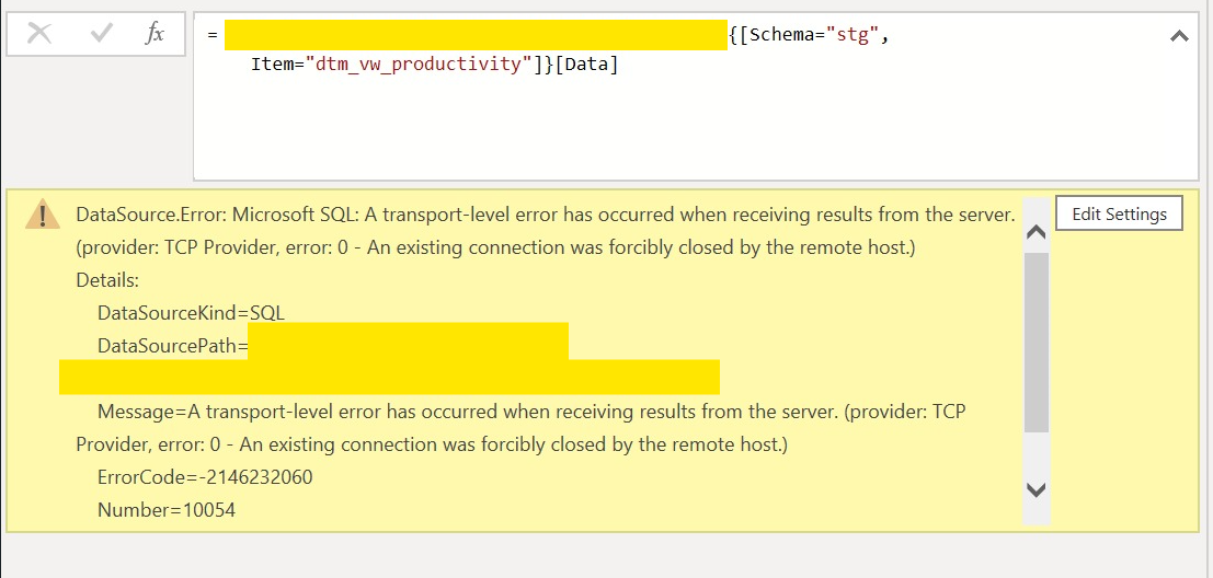Power BI Data Refresh Error - TCP Provider Error 0 - Microsoft Fabric ... Power BI Data Refresh Error - TCP Provider Error 0 - Microsoft Fabric ...