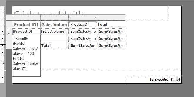 Power bi paginated reports matrix total of filtere... - Microsoft ...