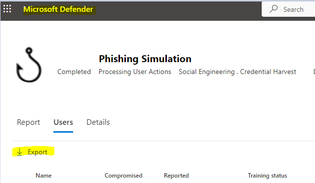 Getting Data from MS Defender Attack Simulation Tr... - Microsoft ...