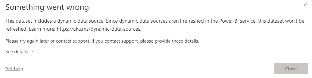 Scheduling Refresh Failed - Microsoft Fabric Community