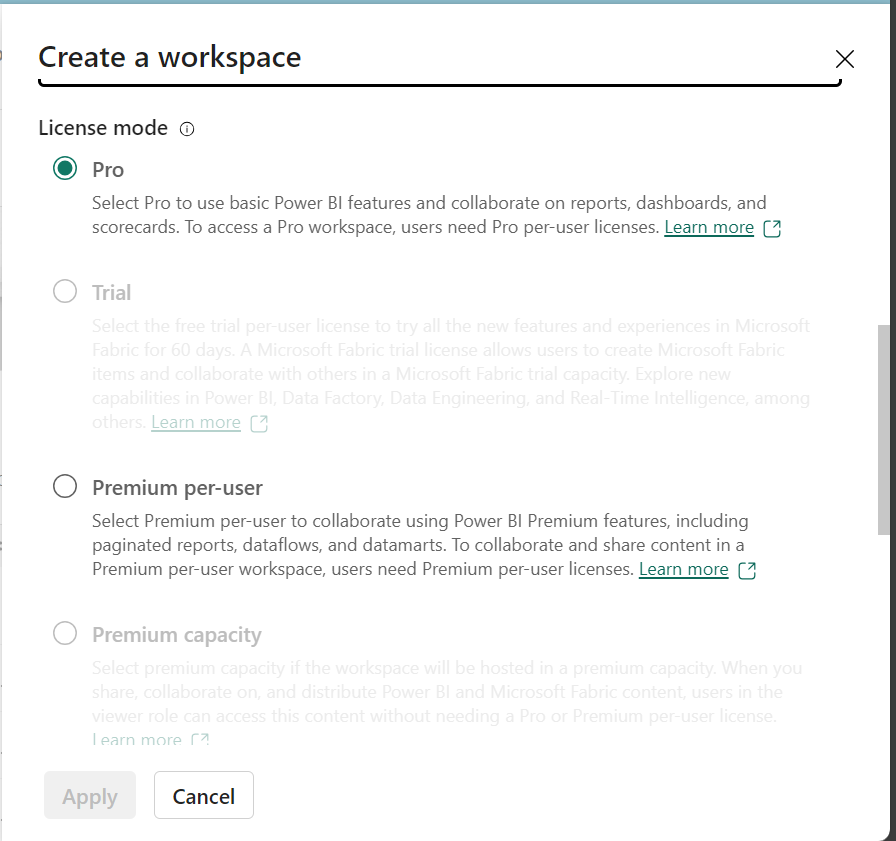 Solved: Premium capacity is greyed out - Microsoft Fabric Community
