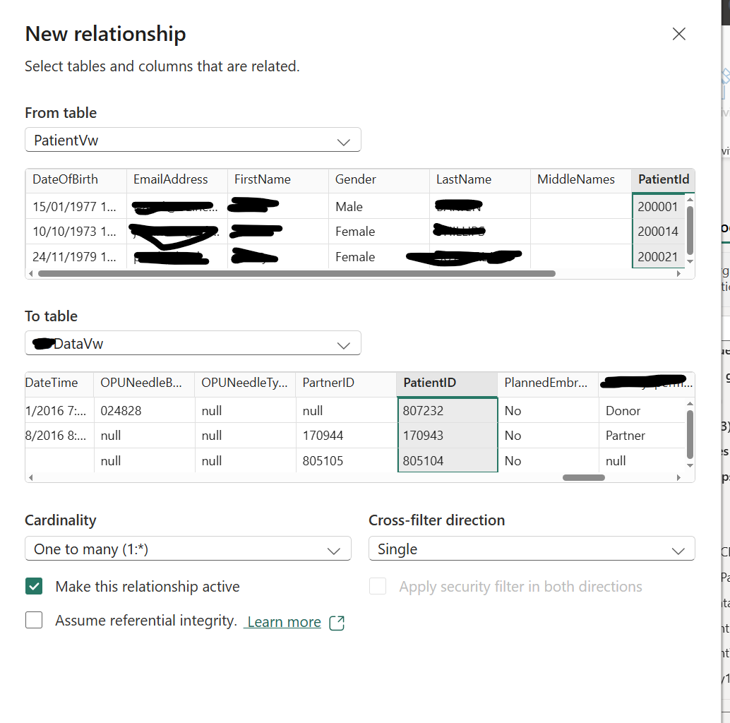 Solved: no 'ok' button to accept a relationship - Microsoft Fabric ...