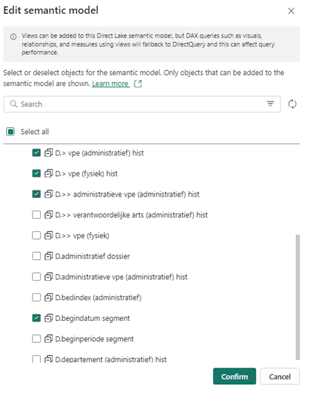 Solved: Edit tables of semantic model does not add tables - Microsoft ...