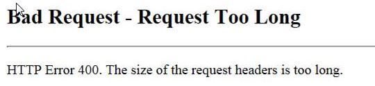 Solved: Bad Request - Request Too Long - Microsoft Fabric Community