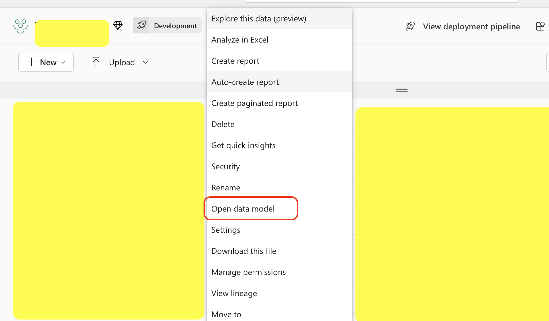 How adding a new warehouse table/view to an existi... - Microsoft ...