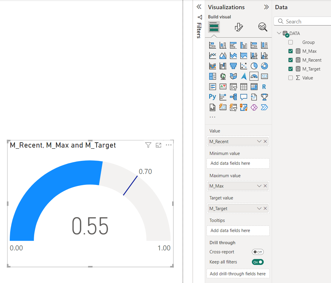 Solved: Help with donut/gauge visual - Microsoft Fabric Community