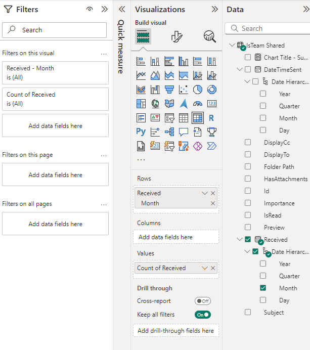 Power Bi Exchange connector - send and receive ema... - Microsoft ...