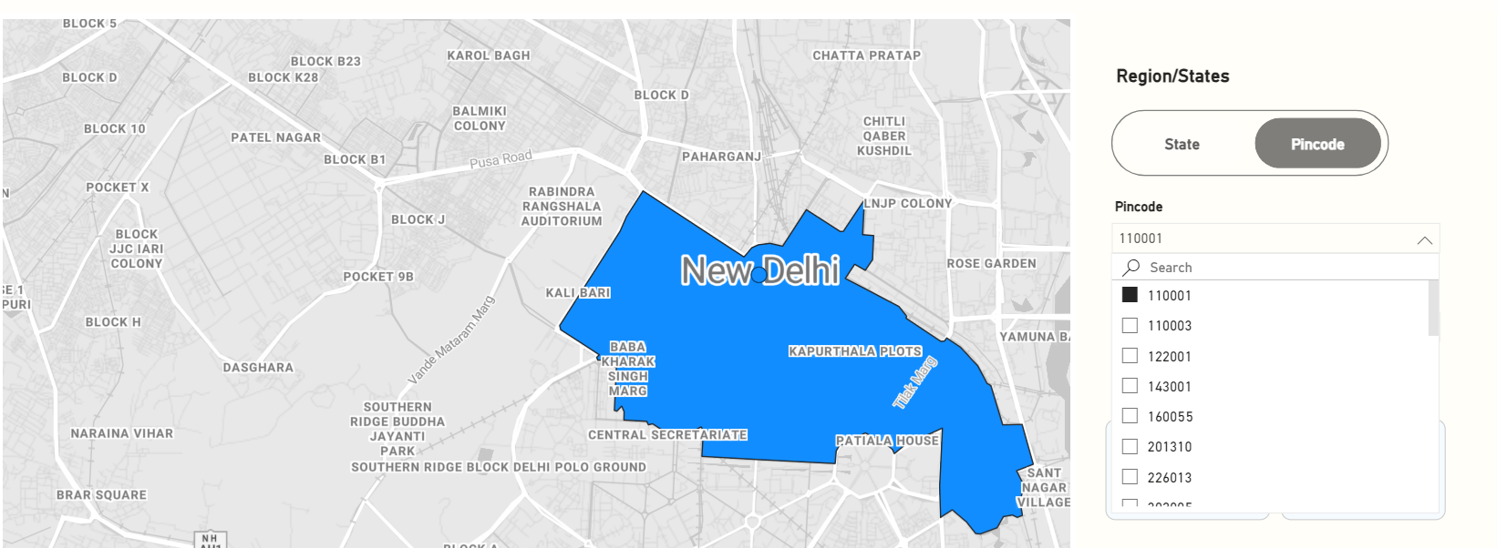 Solved: Change Map Color as per the Pincode - Microsoft Fabric Community